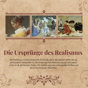 Realismus - Was ist das? Bedeutung, Merkmale und Beispiele - Bloggink.de