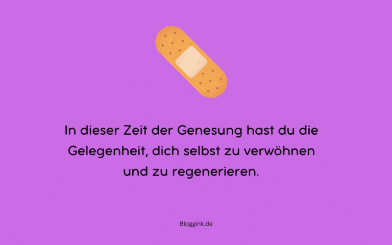 110 Genesungswünsche: 60 Sprüche + 25 Bilder - Bloggink.de
