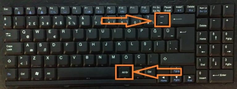 Wie man einen geraden Strich | vertikalen Strich auf der Tastatur macht ...